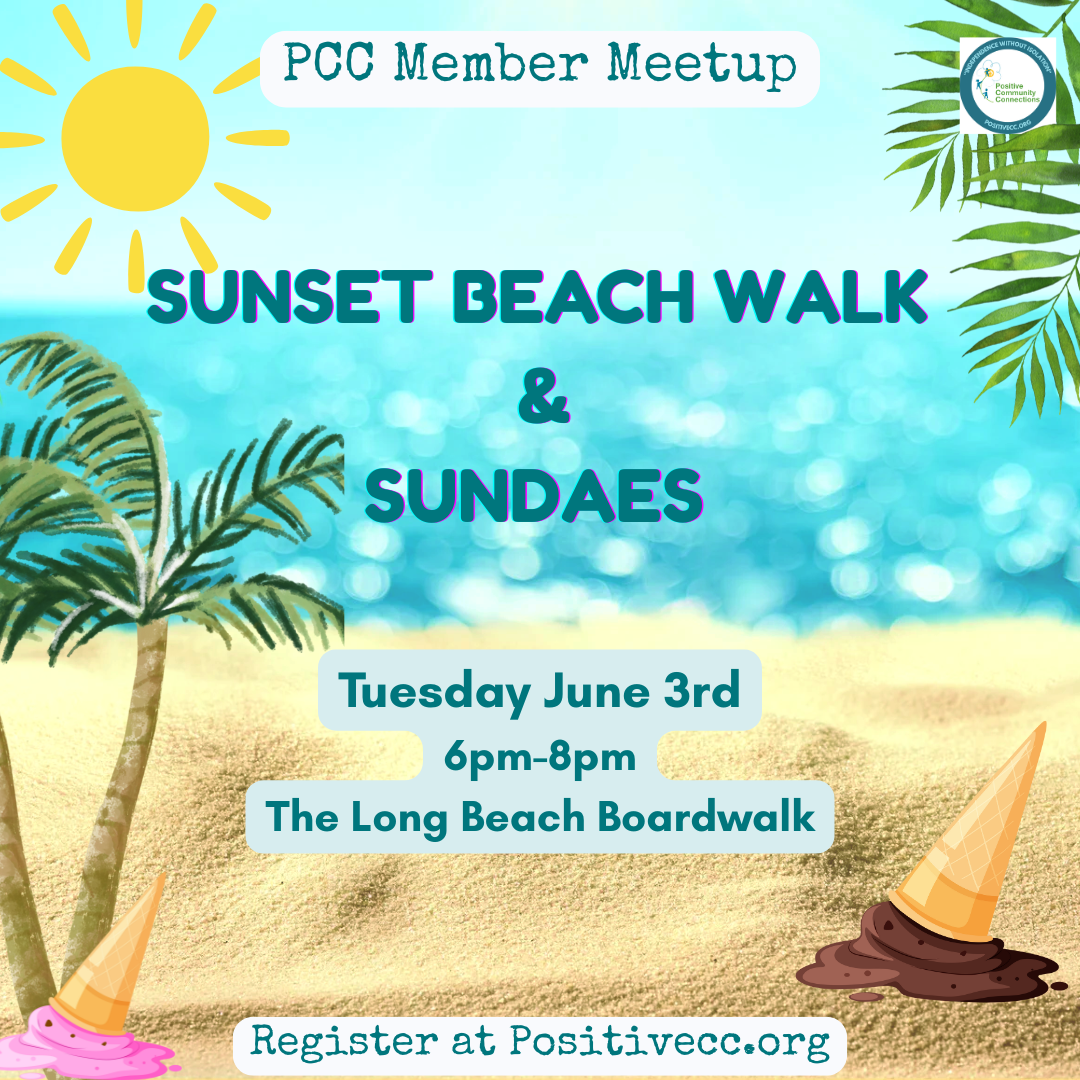 Sunset Beach Walk & Sundaes | Positive Community Connections